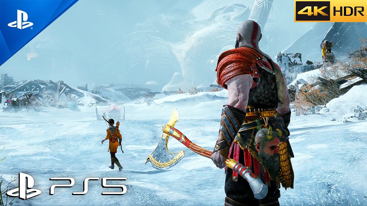 (PS5) God of War 4K GAMEPLAY | Ultra High Realistic Graphics [4K 60FPS ...