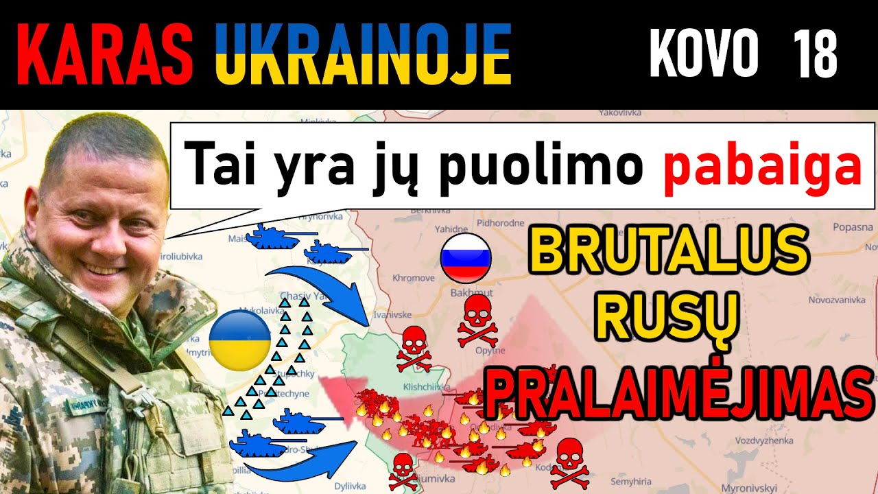 Kovo 18: GERAS BANDYMAS. Rusai Išbando Naują Taktiką. IŠKART YRA SUNAIKINAMI | Karas Ukrainoje ...