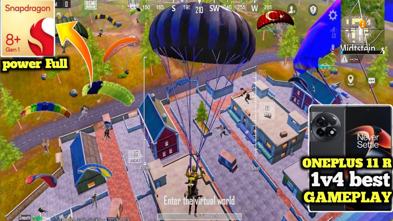 OMG 😱 ONEPLUS 11R BGMI TEST ll Amazing Fps Metre & 90 Fps Graphics ...