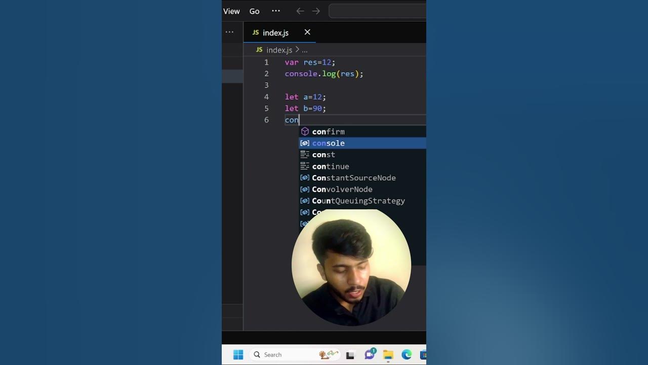 Nodejs Run First Js Program Nodejs Javascript Youtube