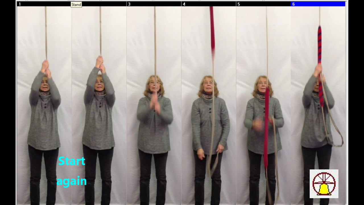 Mexican Wave Exercise on 6 bells. - YouTube