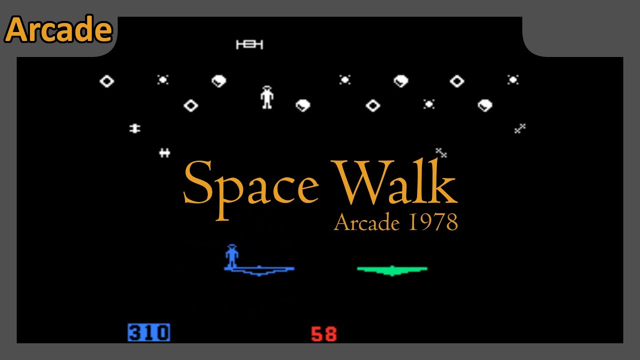[1978-06] [Arcade] Space Walk - Gameplay - YouTube