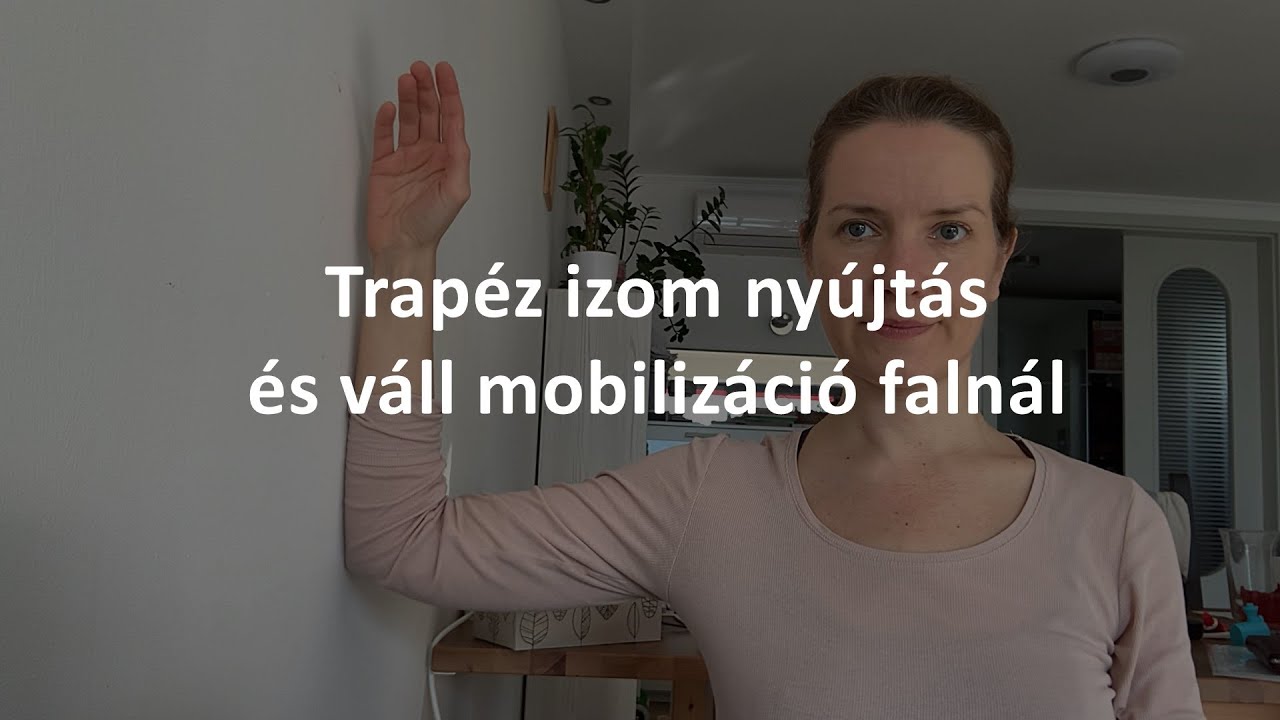 A trapéz izom nyújtása és a váll mobilizálása - YouTube
