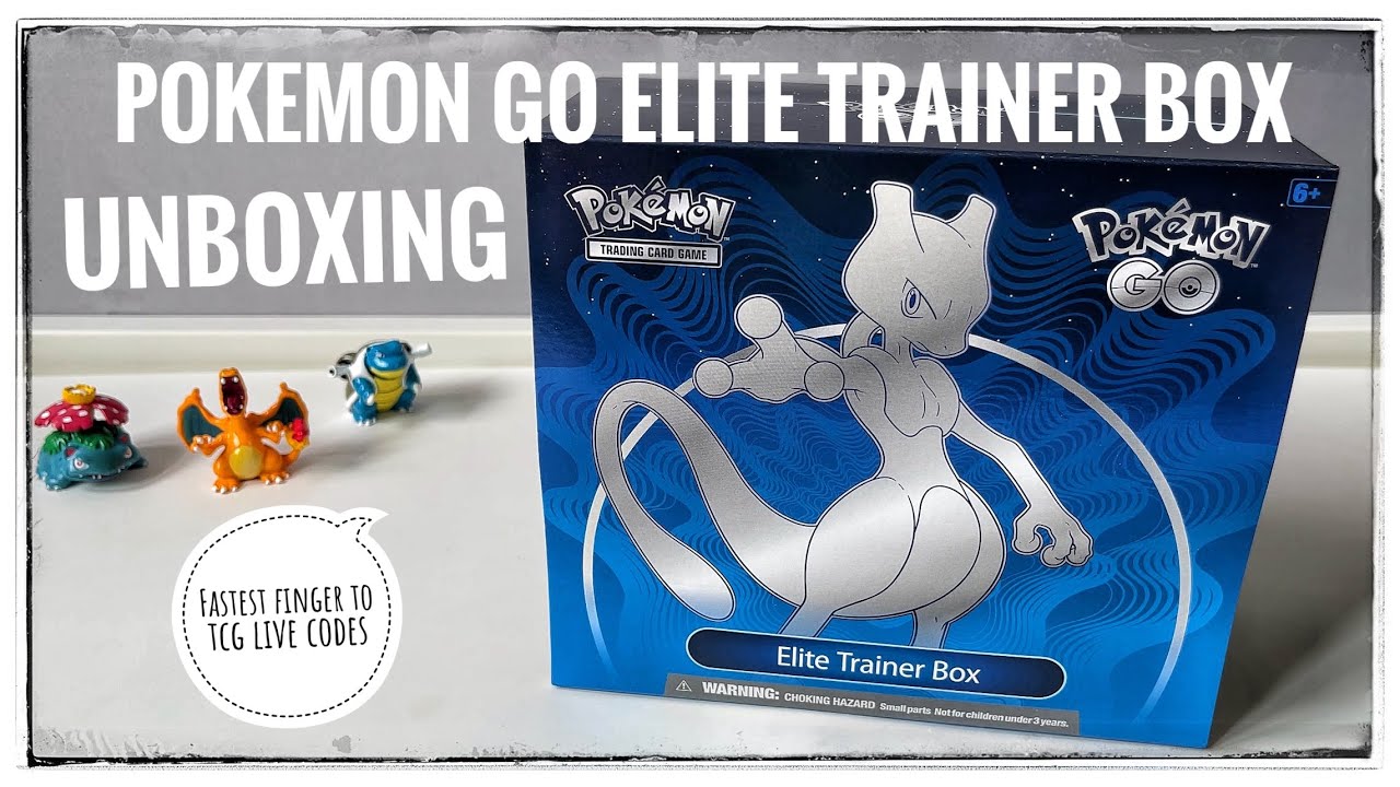 Pokemon Go: Elite Trainer Box Unboxing - YouTube