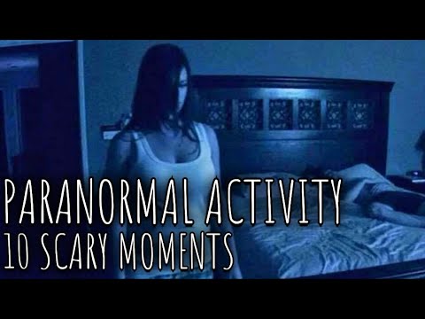 10 Scary Moments From Paranormal Activity - YouTube