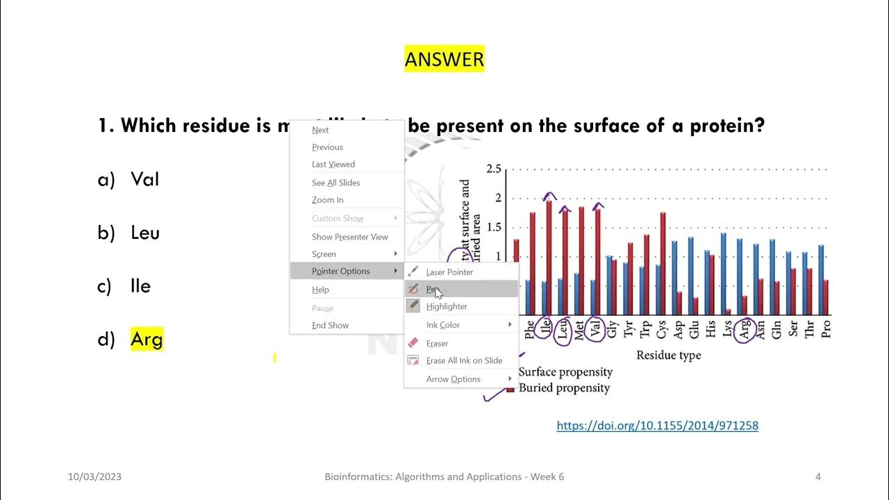 Bioinformatics: Algorithms and Applications - Practice Assignment - Week 6 - YouTube