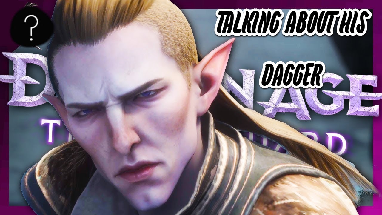Dragon Age Veilguard Solas/Dreadwolf TaLking About His Dagger In The ...