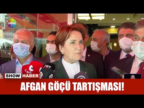 Afgan göçü tartışması!