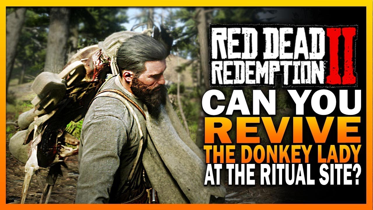 Can You Revive The Donkey Lady At The Pagan Ritual Site? Red Dead ...