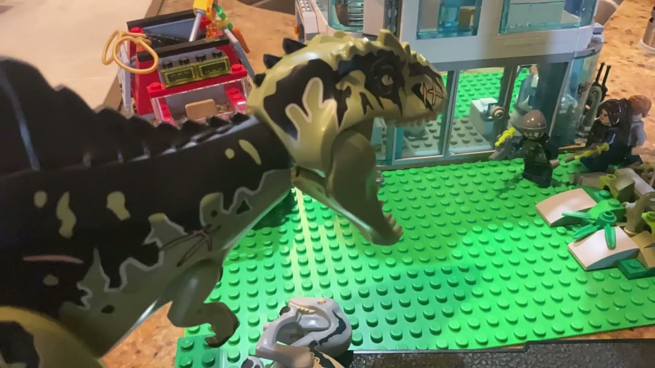 Giga attack Biosyn sanctuary aftermath - YouTube