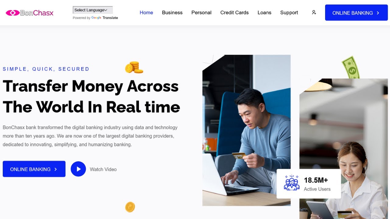 Complete Online Banking Site With BackDating Transaction | PHP Script ...