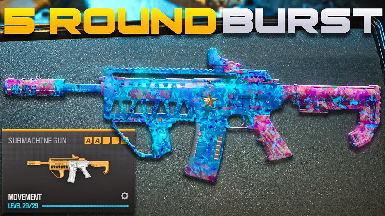 *NEW* 5 ROUND BURST SMG is INSANE in WARZONE 3!! 😍🌴 (JAK ATLAS KIT ...