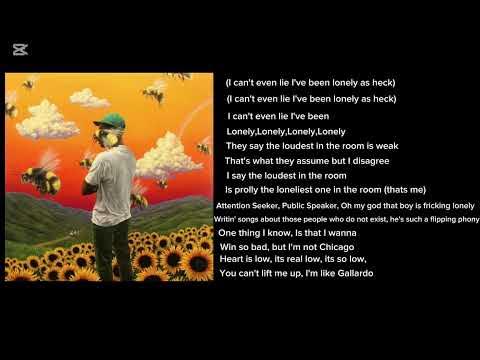 911/Mr.Lonely- Tyler, The Creator (feat. Steve Lacy, Frank Ocean) Karaoke version (Clean version ...