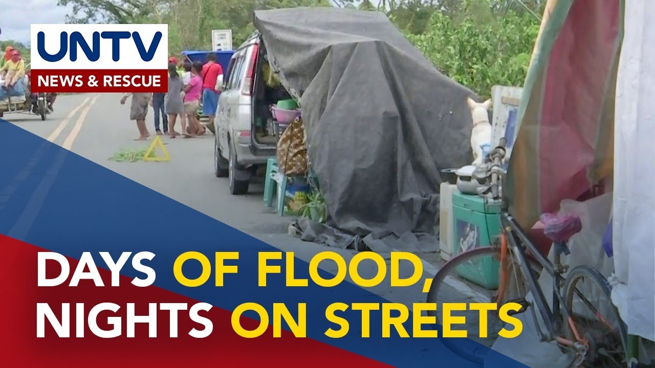 Floodwater inundates houses in Abulog, Cagayan; Residents sleep on ...