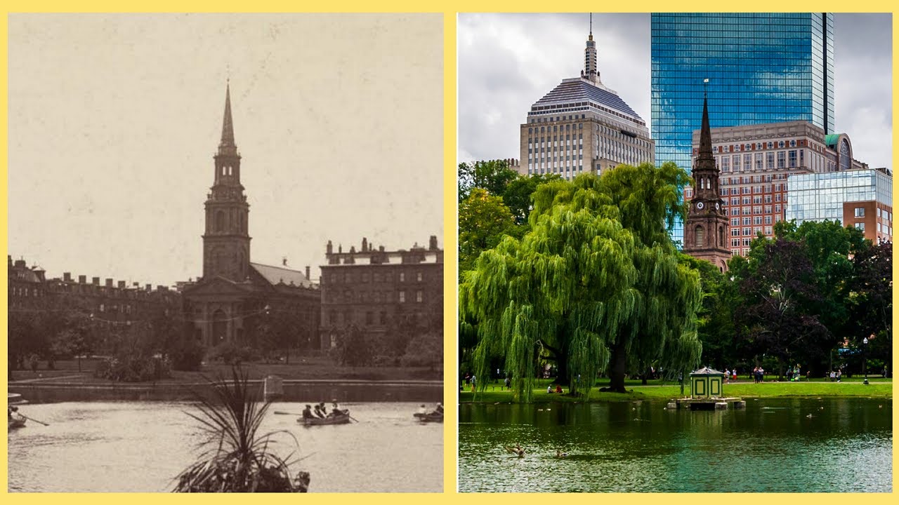 15 fotos de Boston Massachusetts | Antes y despues - YouTube
