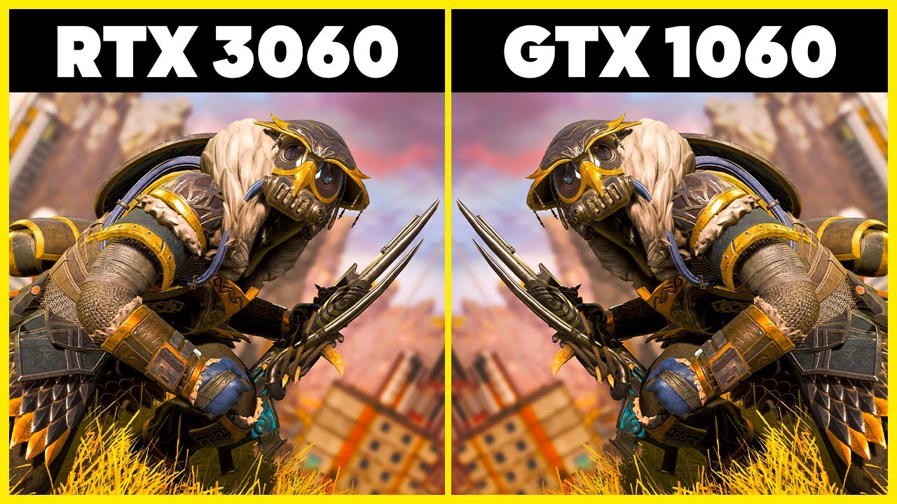 RTX 3060 VS GTX 1060 Gaming Benchmarks l 2K l 4K - YouTube