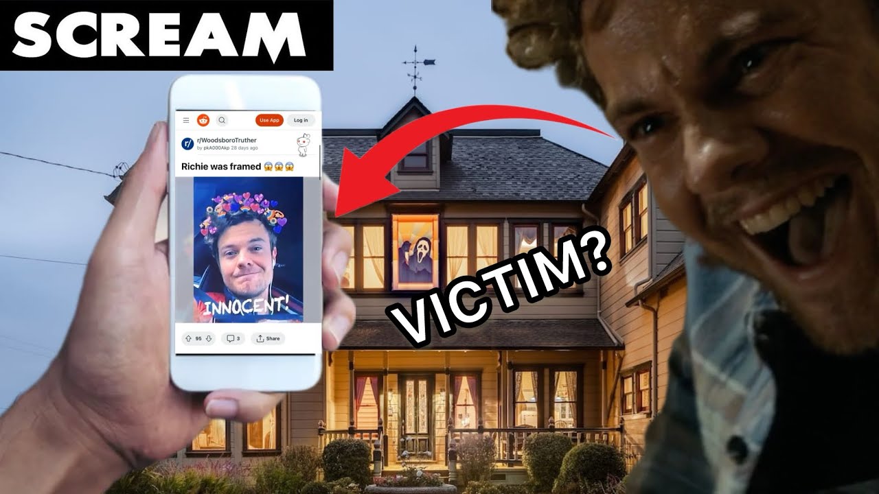 Richie Kirsch Wasn’t EVIL! WE’RE the real VILLAINS! #scream5 - YouTube