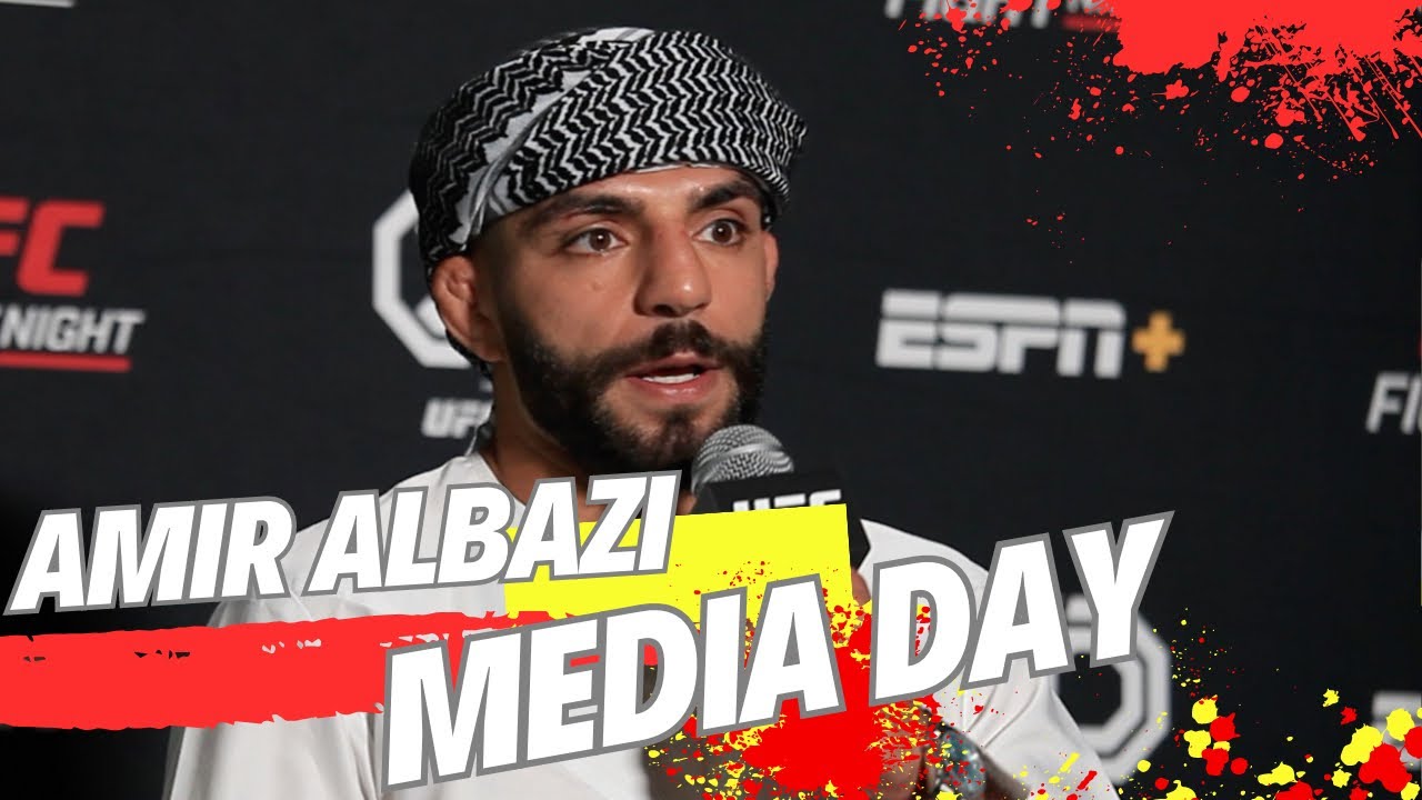 Amir Albazi: “I’M A FINISHER” | UFC Vegas 74 Media Day - YouTube