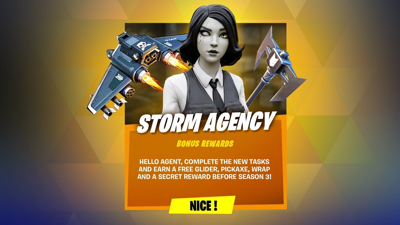Fortnite Storm the Agency Challenge Reward - YouTube