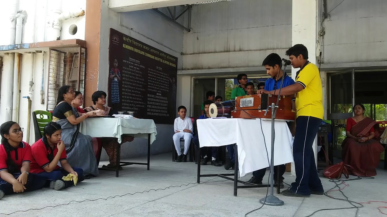 Solo Song Competition | KV Command Hospital | CCA 2019 - YouTube