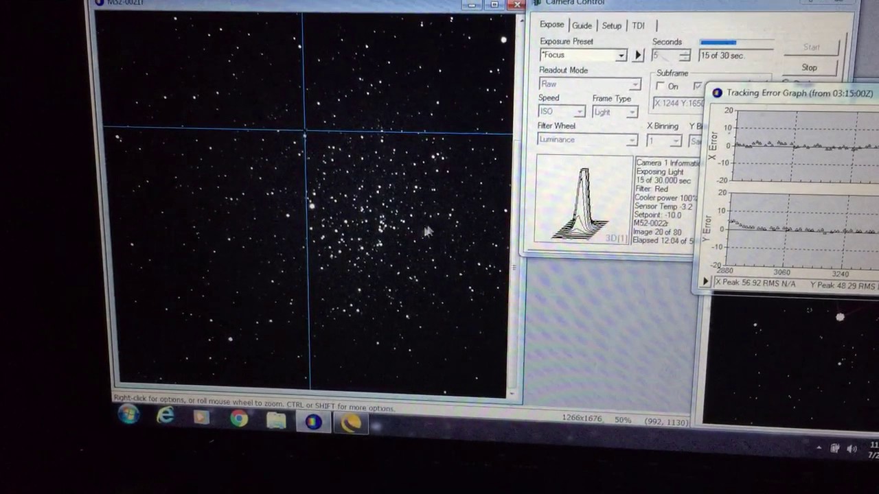 Celestron CGX RA / Tracking problem fix tested - YouTube