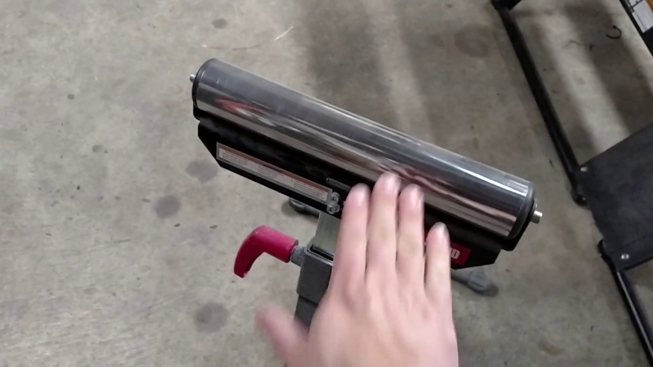 Modified Harbor Freight Work Stand. - YouTube