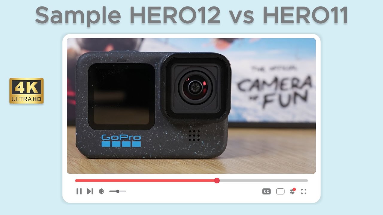 GoPro HERO 12 vs HERO 11: confronto stabilizzazione e HDR - YouTube
