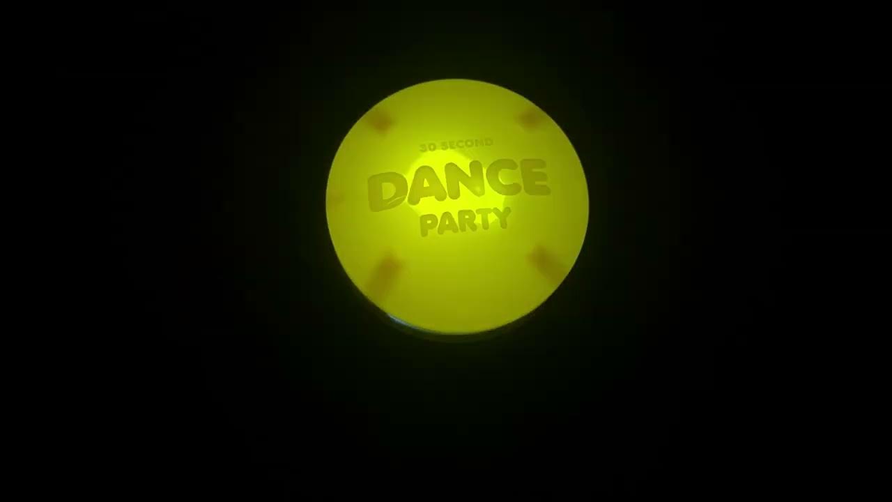 30 second dance party! - YouTube