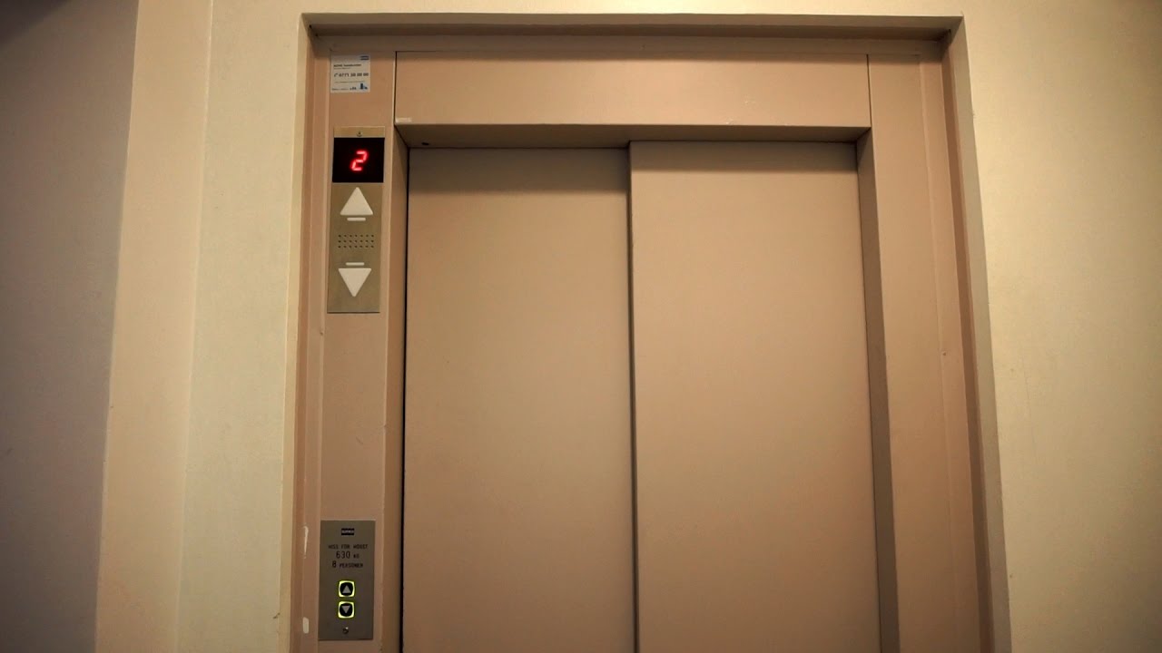 1996 KONE M-series roped hydraulic elevator @ Kungsängsgatan 14, Uppsala, Sweden - YouTube