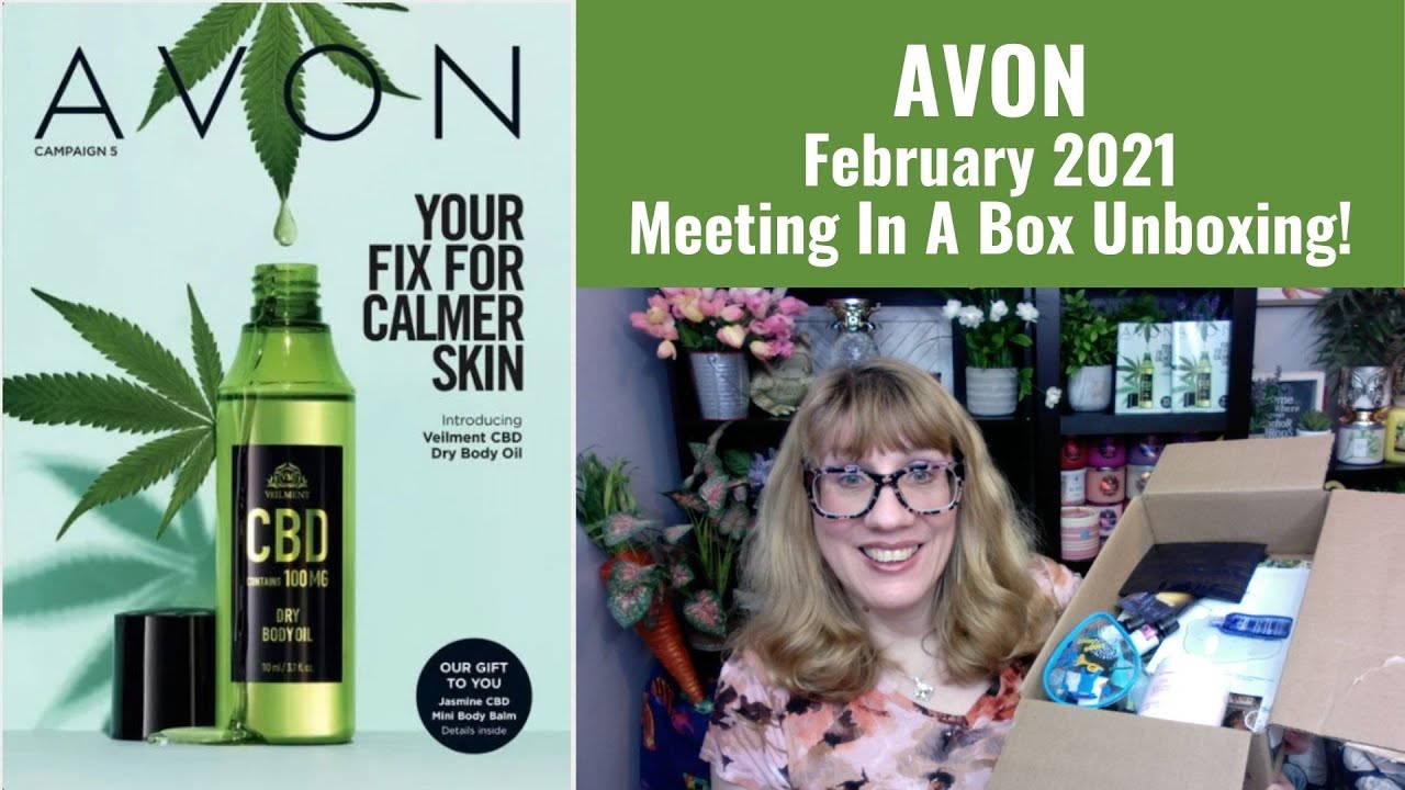 AVON February 2021 Meeting In A Box Unboxing! - YouTube