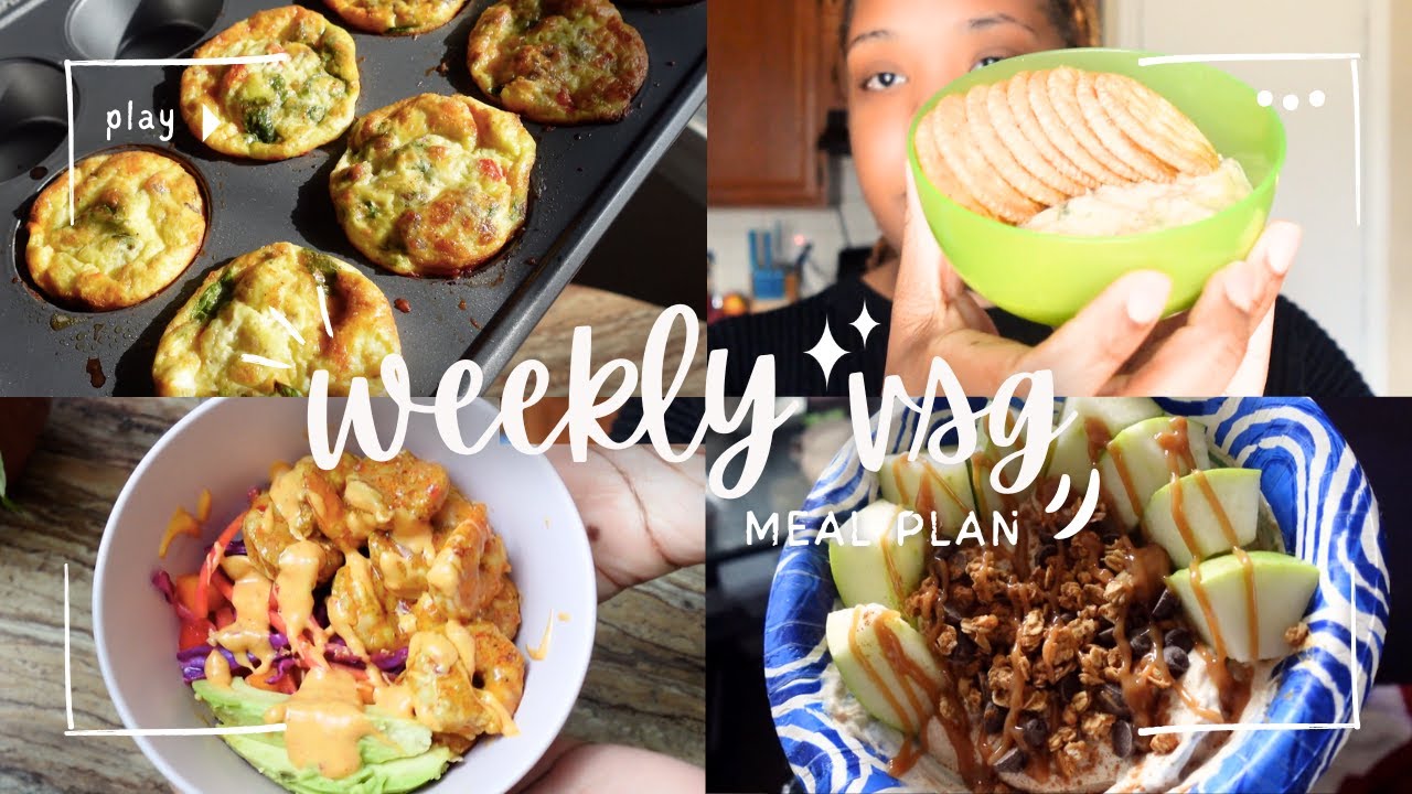 weekly vsg meal plan | high-protein egg bites, bang bang shrimp ...