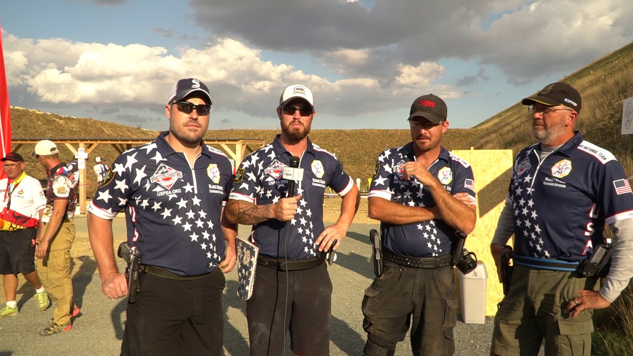 Interview with USPSA Standard Team - 2017 IPSC World Shoot Handgun ...