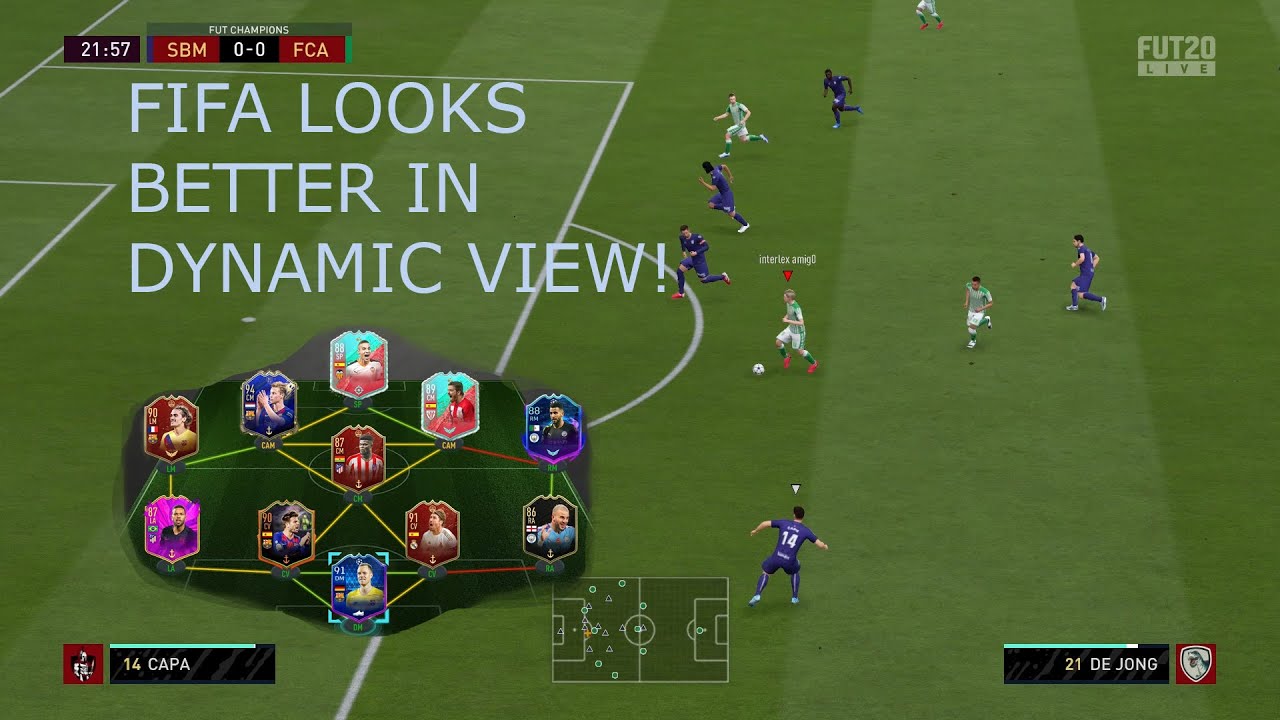 FIFA LOOKS BETTER IN DYNAMIC VIEW - YouTube