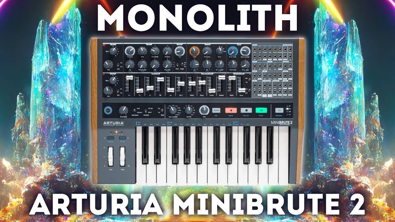 Arturia Minibrute 2 - "Monolith" 40 Patches and Sequences (Soundset ...