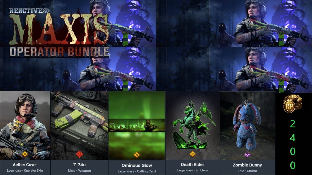 The Reactive Samantha Maxis Bundle Coming To Black Ops Cold War ...