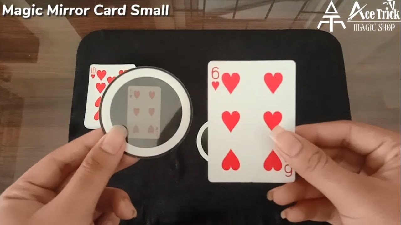 Magic Mirror Card Small Performance - Ace Trick - YouTube