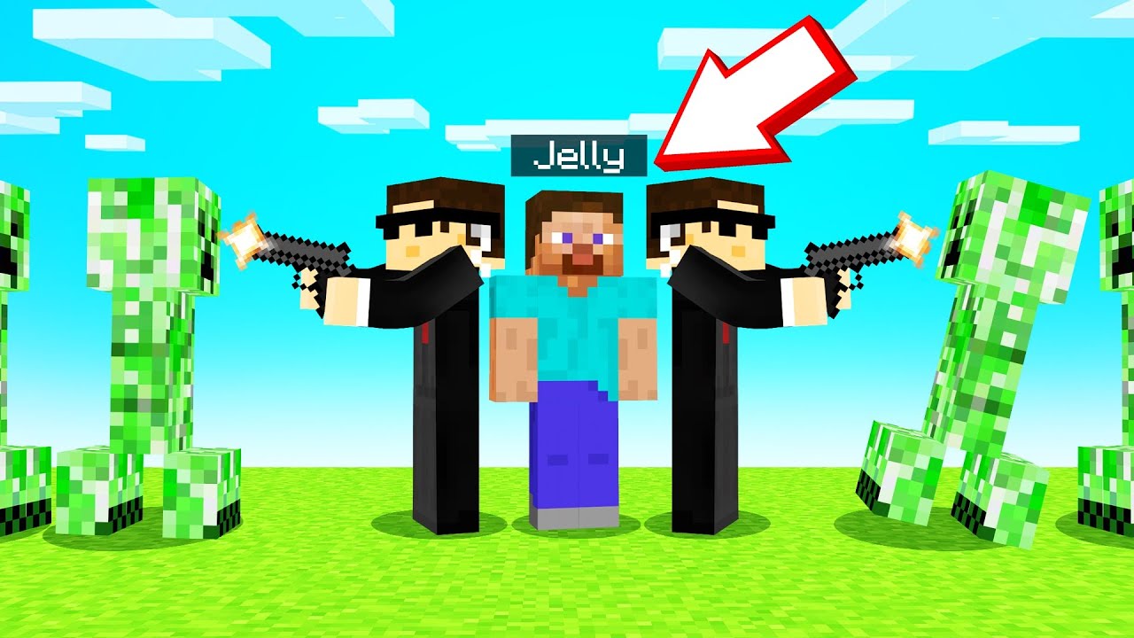 Protect VIP JELLY to BEAT THE GAME! (Minecraft) - YouTube