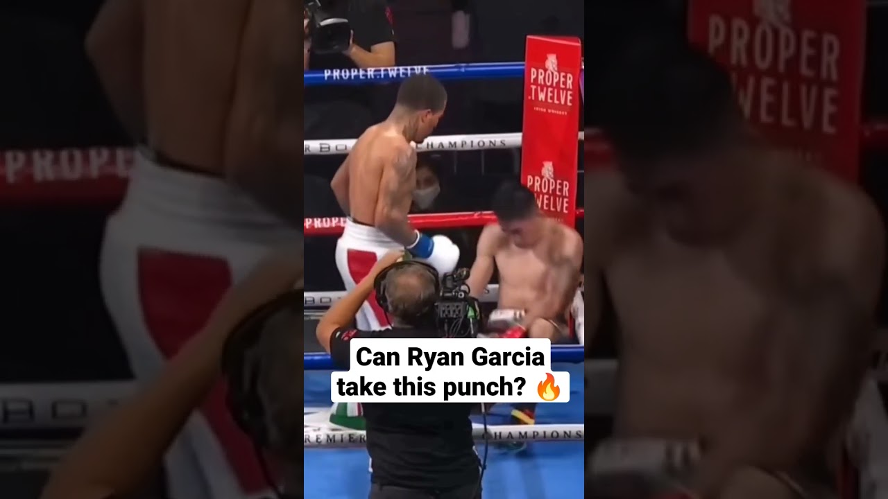 Can Ryan Garcia take Tank's punch? 🔥🔥🔥 - YouTube