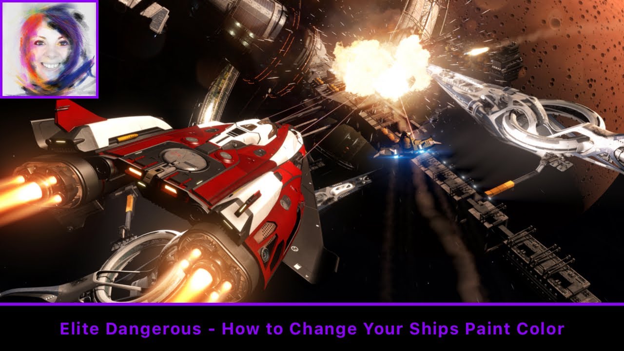 How to Change Your Ships Paint Color & How To Buy Skins - Elite ...