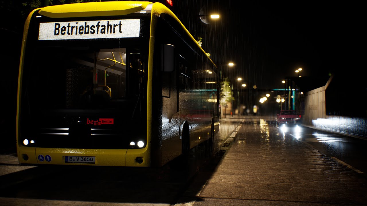 The Bus - "4K" Realistic Bus Driving Simulator - Berlin | Logitech G29 ...