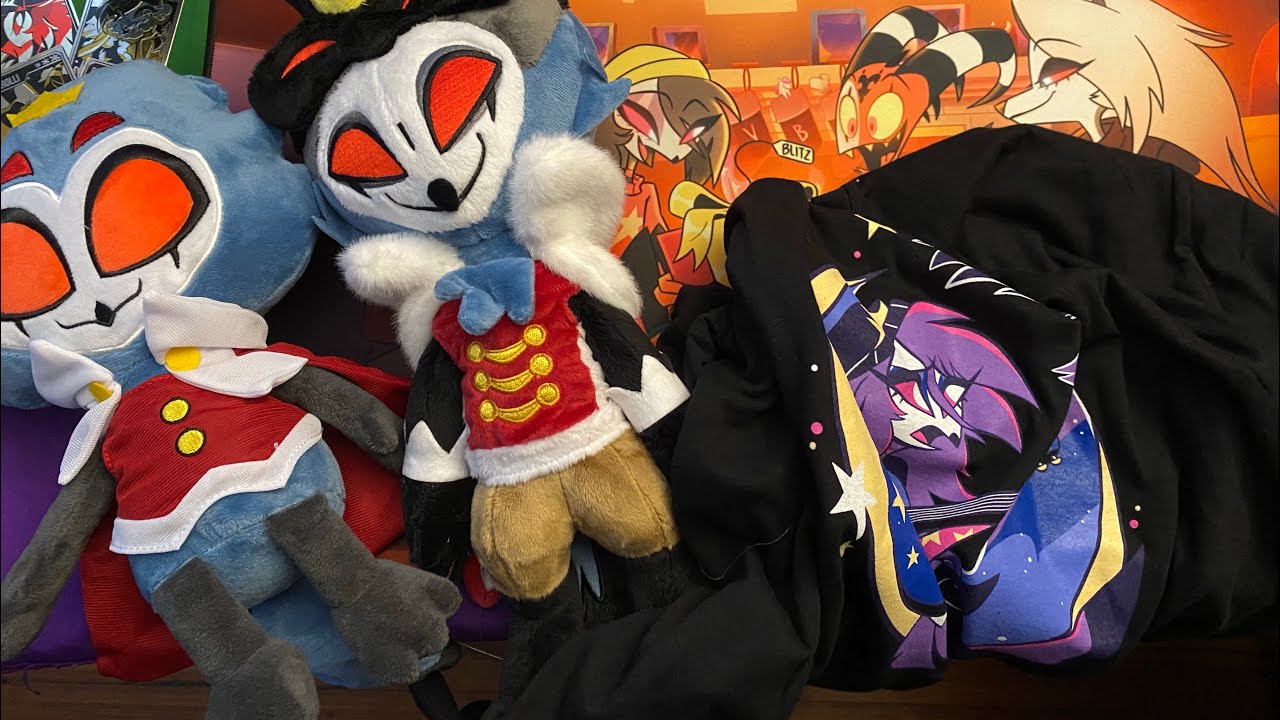 Unboxing of Sinsmas Merch + Stolas Plushies - YouTube