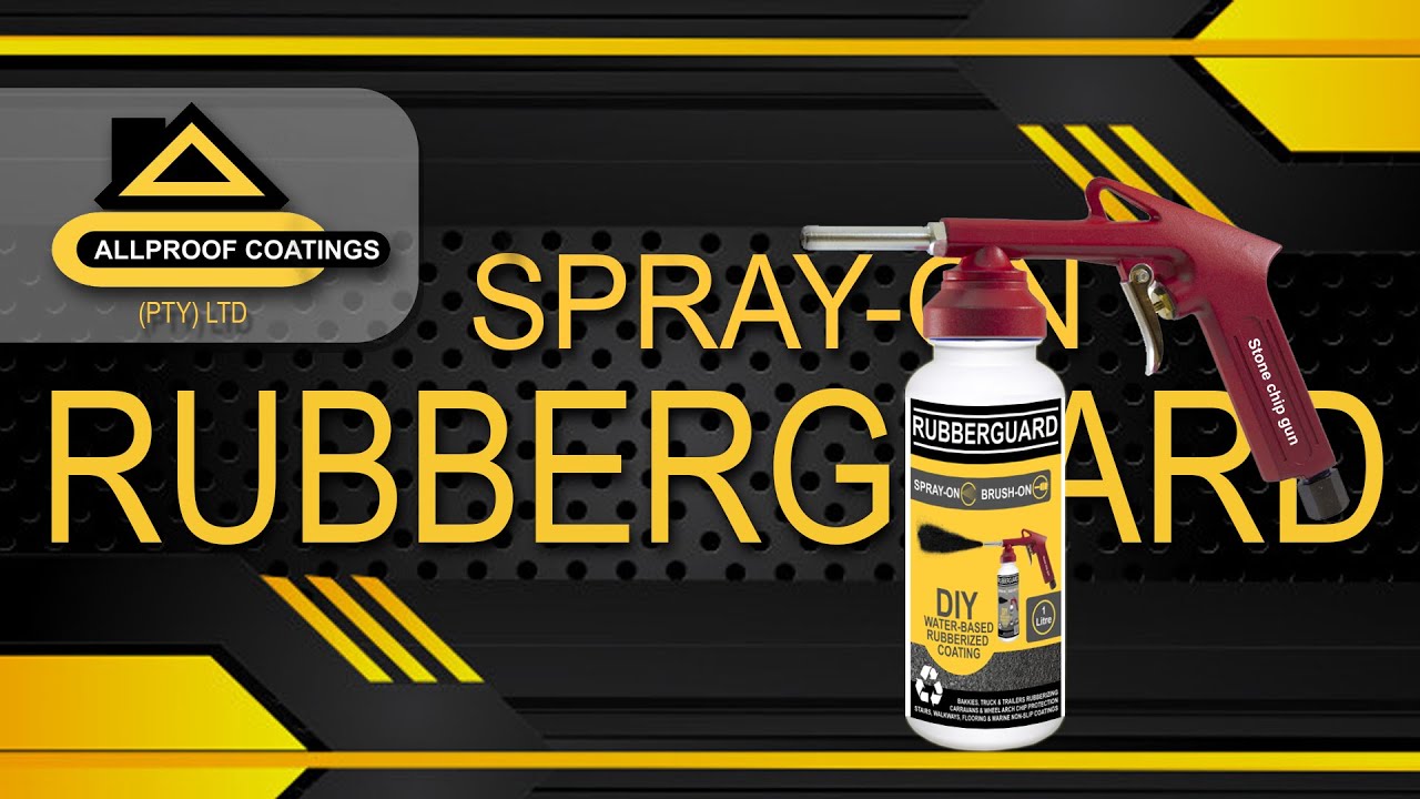 Rubberguard Spray-on - YouTube