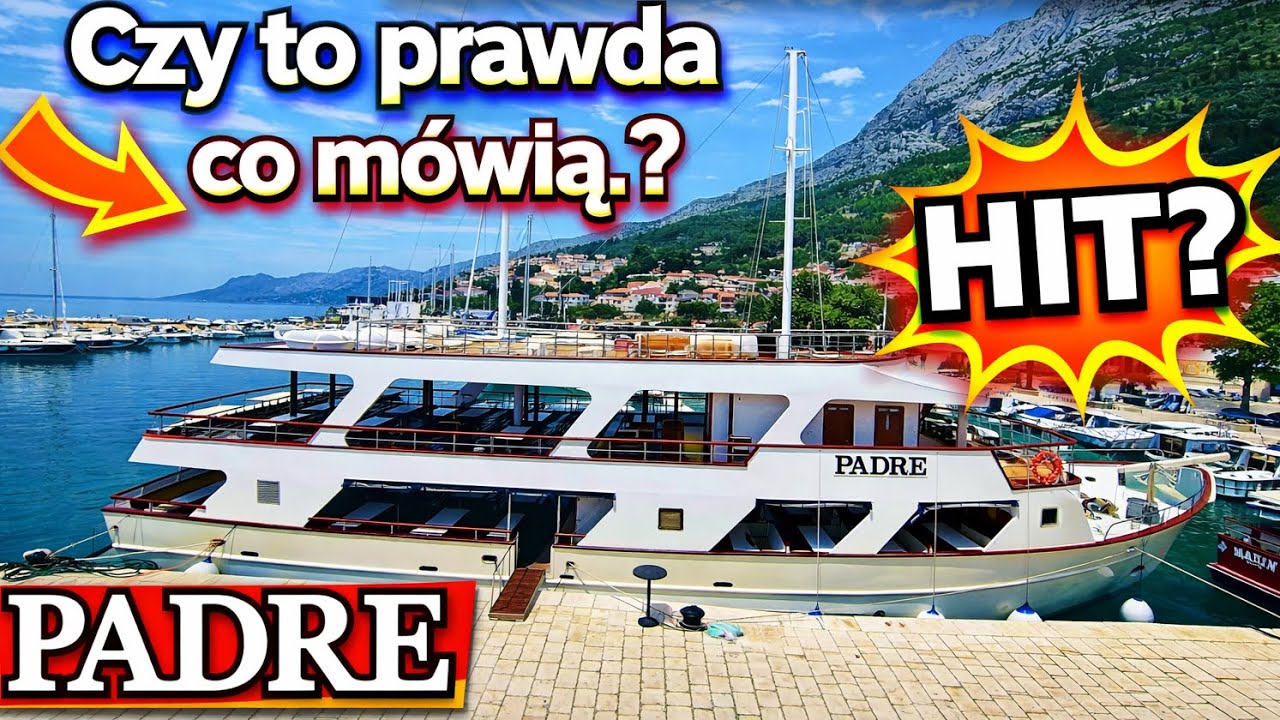 Statek PADRE Baška Voda Cena Rejs Bol Brač Hvar Makarska Ship Tour ...