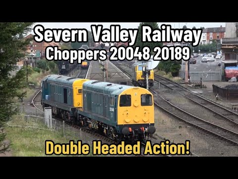 Severn Valley Railway | BR Blue Class 20’s 20048 20189 | Inc. Double ...
