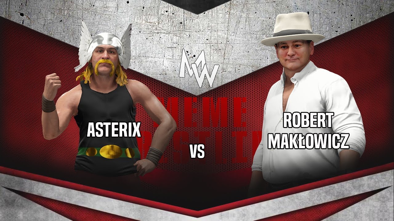 Asterix vs Robert Makłowicz | CAŁA WALKA | Meme Wrestling #35 - YouTube