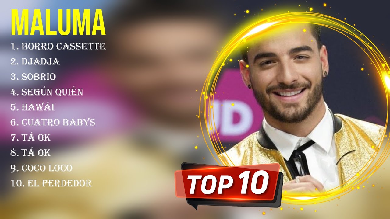 Best Songs of Maluma full album 2023 ~ Top 10 songs - YouTube