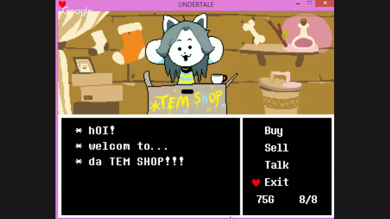UnderTale-Undyne Arena (Pacifist,No temmie armor) - YouTube