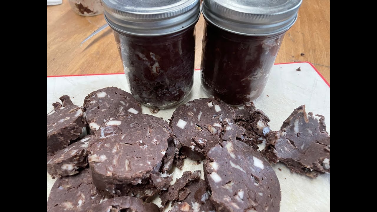 Bottled Seal Blood Pudding In The Shed - YouTube