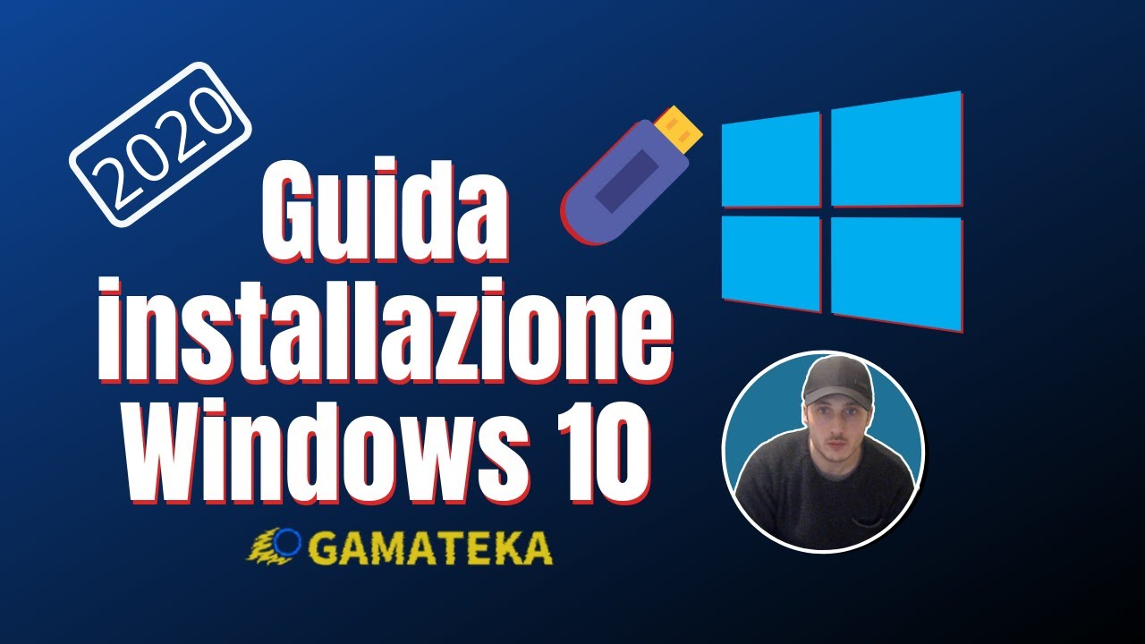 Come Installare Windows 10 Pro da usb tutorial 2020 👍 - YouTube