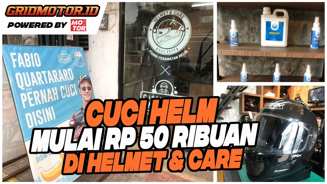 Cuci Helm Mulai Rp 50 Ribuan di Helmet & Care Otista Jakarta Timur ...